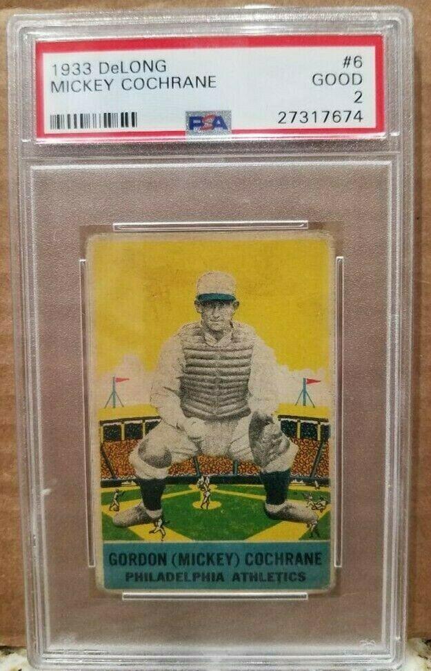 Mickey Cochrane #6 Prices | 1933 DeLong | Baseball Cards
