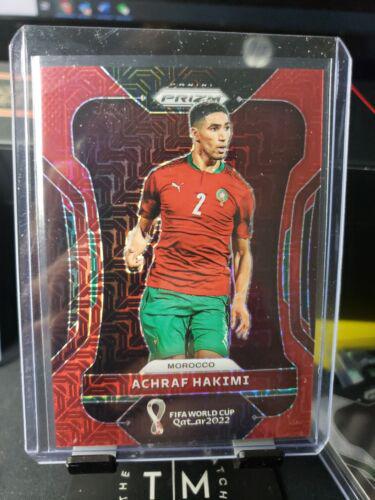 Achraf Hakimi [Red Mojo] #236 Prices | 2022 Panini Prizm World Cup ...