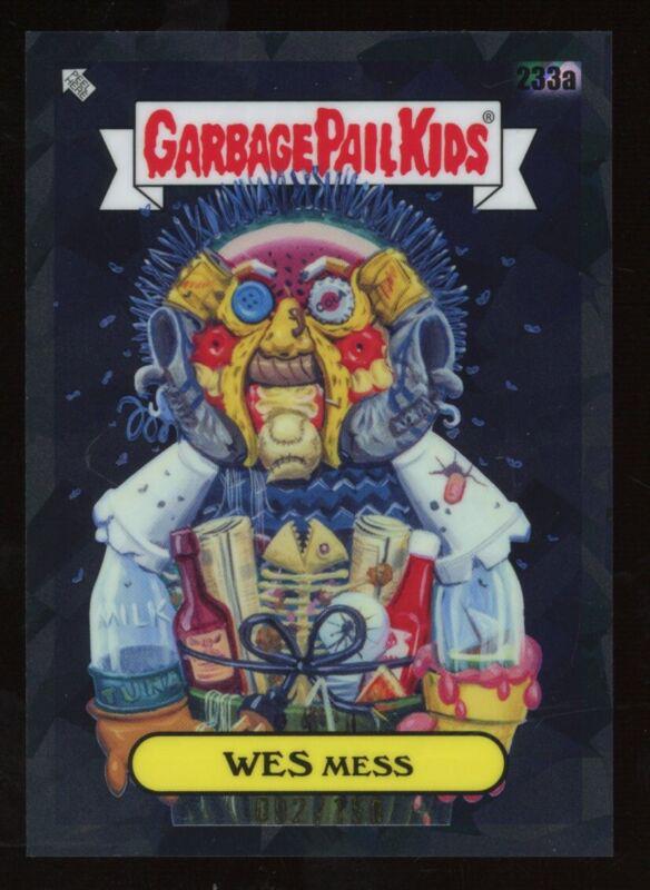 WES Mess [Black] #233a Prices | Garbage Pail Kids 2023 Sapphire | GPK Cards