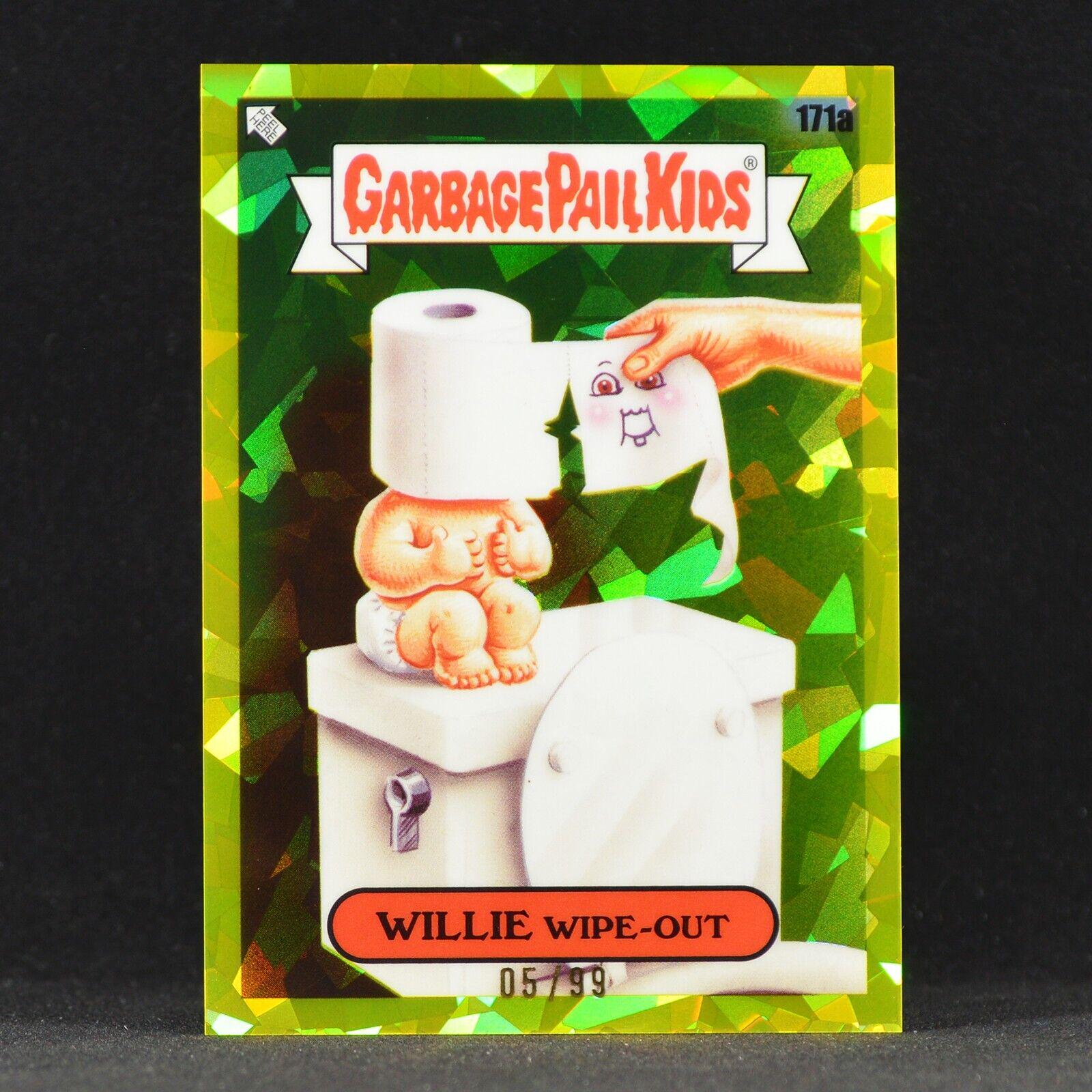 WILLIE Wipe-Out [Yellow] #171a Prices | Garbage Pail Kids 2022 Sapphire ...