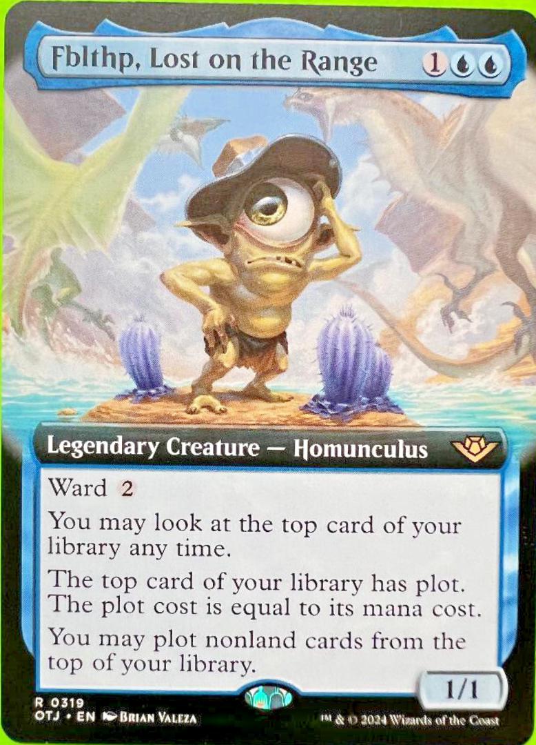 Fblthp, Lost on the Range #319 Prices | Magic Outlaws of Thunder ...