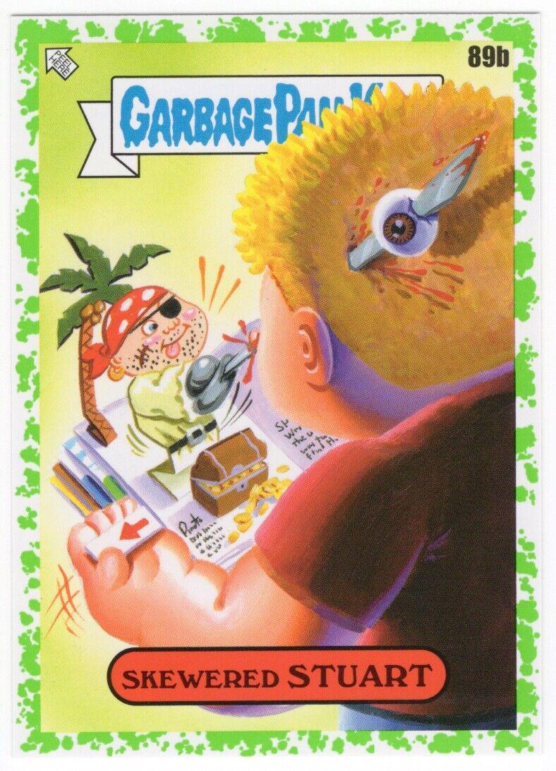 Skewered Stuart [Green] #89b Prices | Garbage Pail Kids Book Worms ...