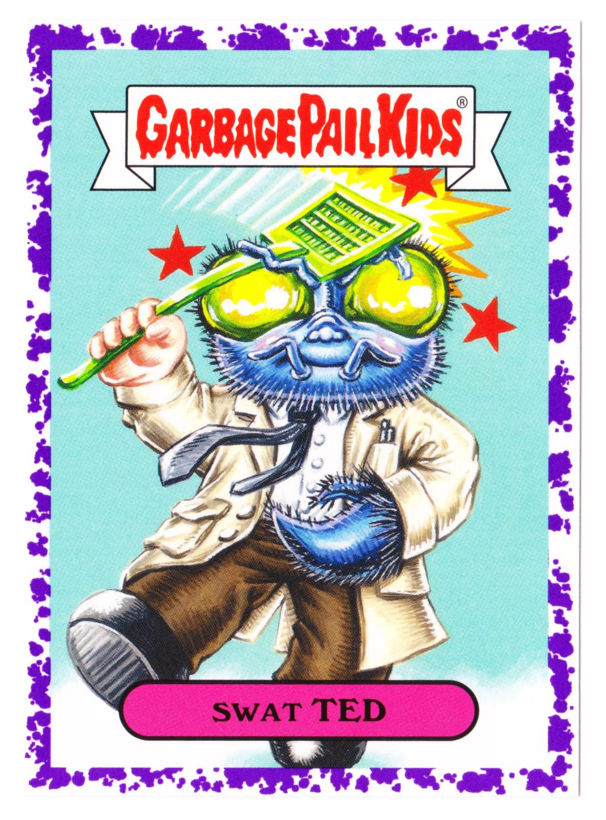 Swat TED [Purple] #7a Prices | Garbage Pail Kids Oh, the Horror-ible | GPK Cards
