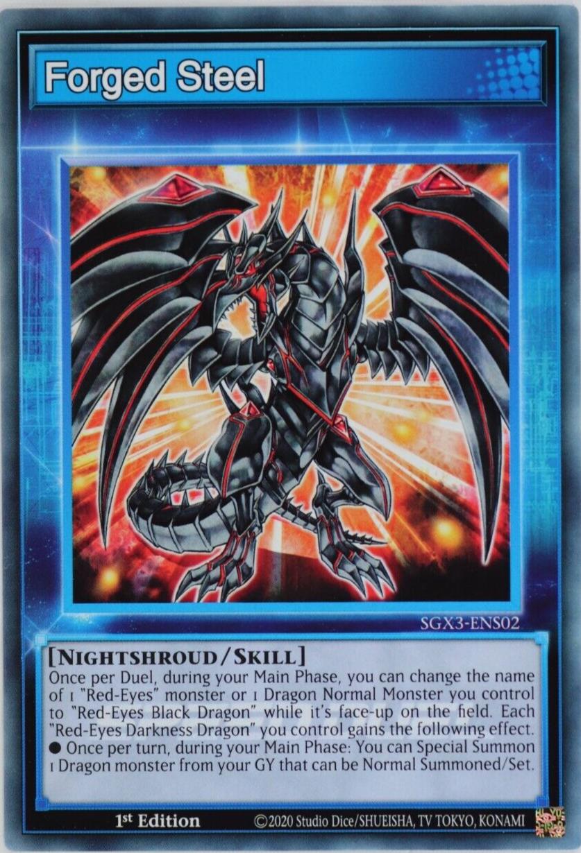 Forged Steel SGX3-ENS02 Prices | YuGiOh Speed Duel GX: Duelists of Shadows | YuGiOh Cards