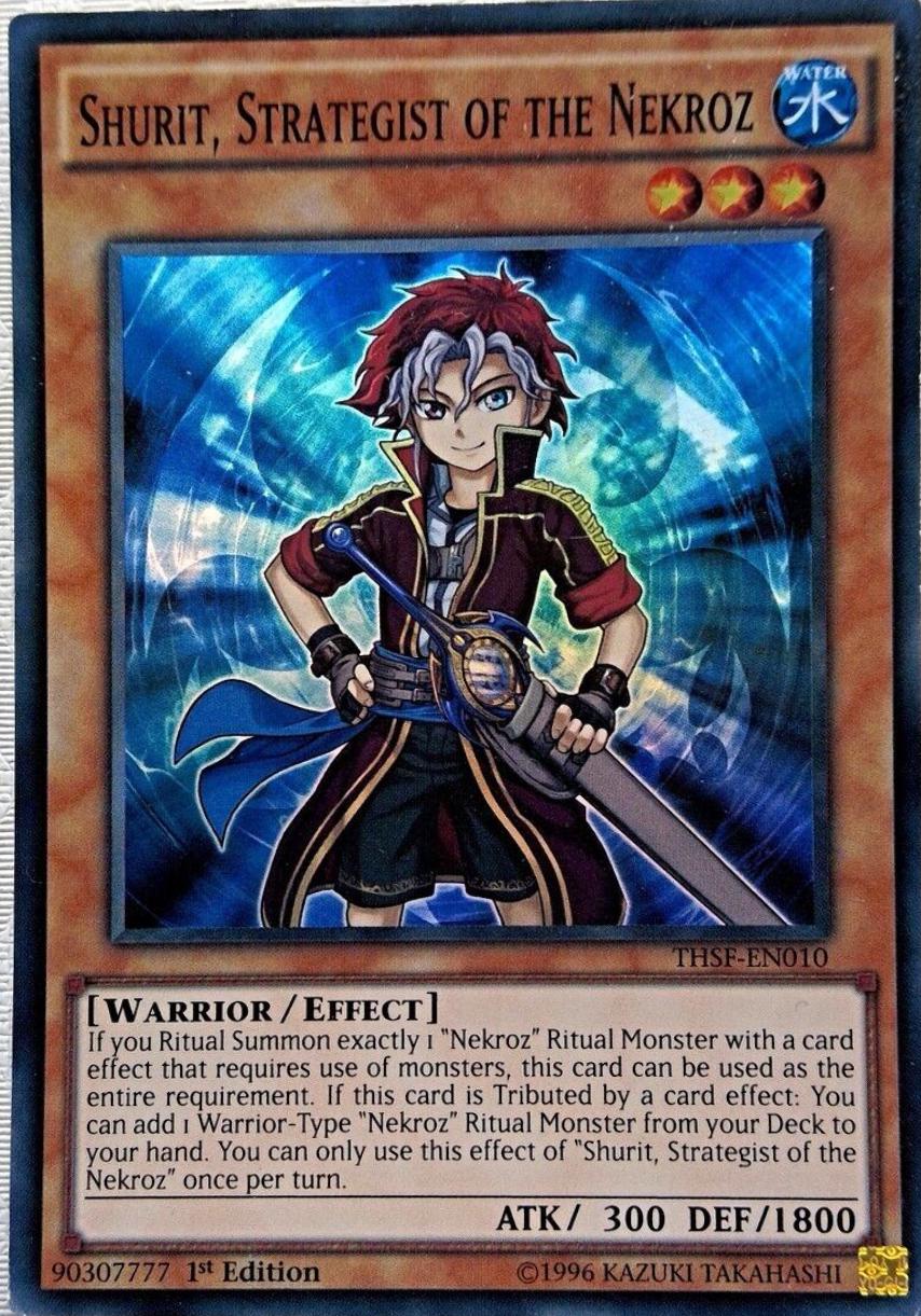 Shurit, Strategist of the Nekroz [1st Edition] THSF-EN010 Prices | YuGiOh The Secret Forces ...
