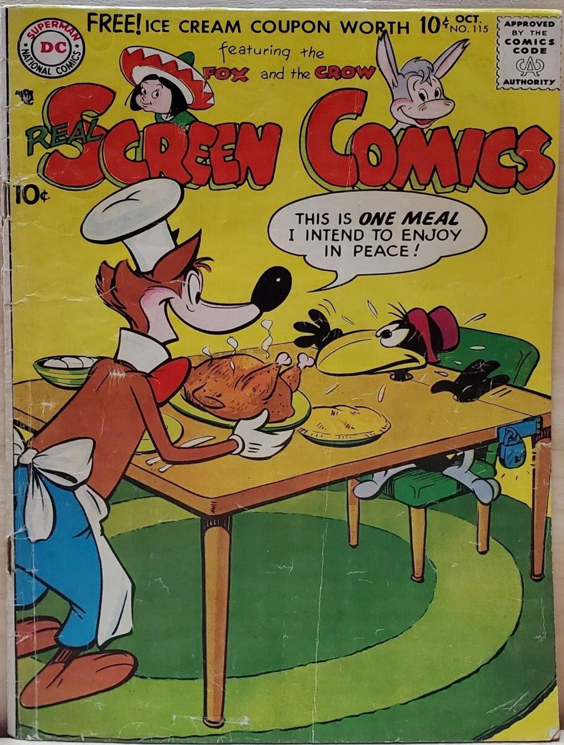 Real Screen Comics #115 (1957) Prices | Real Screen Comics Series