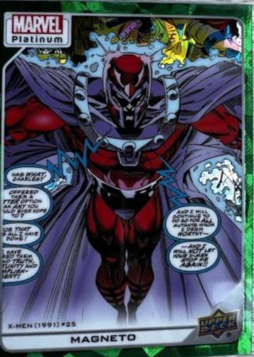 Magneto [Green Crackle] #181 Prices | Marvel 2023 Upper Deck Platinum ...