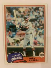 Toby Harrah #721 Prices | 1981 Topps | Baseball Cards
