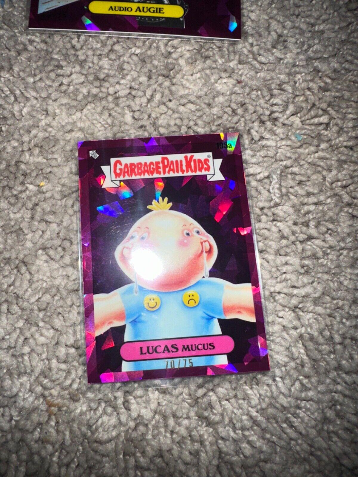 LUCAS Mucus [Fuchsia] #195a Prices | Garbage Pail Kids 2022 Sapphire ...