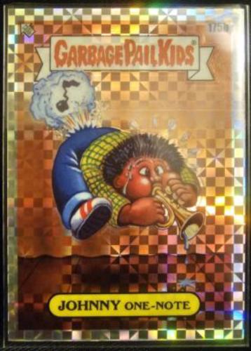 JOHNNY One-Note [Xfractor] #175b Prices | 2022 Garbage Pail Kids Chrome ...