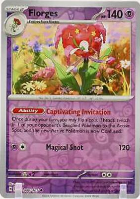 Florges [Reverse Holo] #88 Prices | Pokemon Twilight Masquerade ...