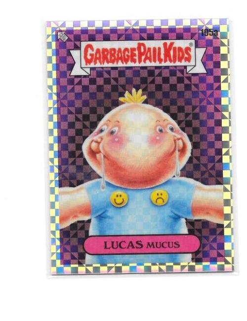 LUCAS Mucus [Xfractor] #195a Prices | 2022 Garbage Pail Kids Chrome ...