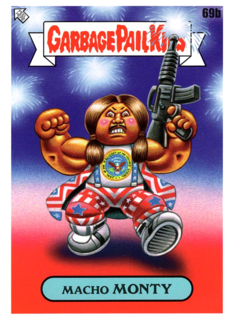 Macho Monty #69b Prices | Garbage Pail Kids Intergoolactic Mayhem | GPK ...