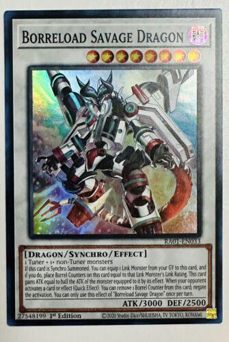 Borreload Savage Dragon RA01-EN033 Prices | YuGiOh 25th Anniversary Rarity Collection | Yugioh Cards
