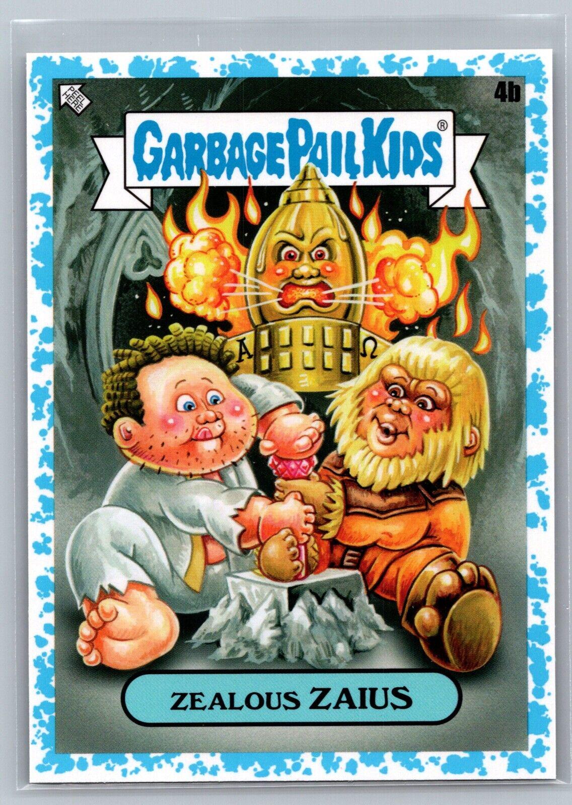 Zealous Zaius [Blue] #4b Prices | Garbage Pail Kids Intergoolactic ...