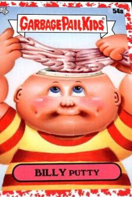 Billy Putty [Red] #54a Prices | Garbage Pail Kids at Play | Garbage ...