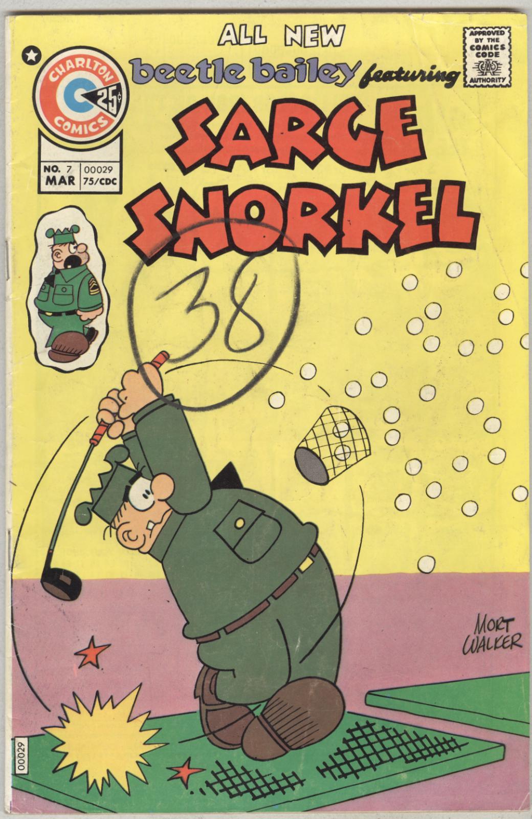 Sarge Snorkel #7 (1975) Prices | Sarge Snorkel Series