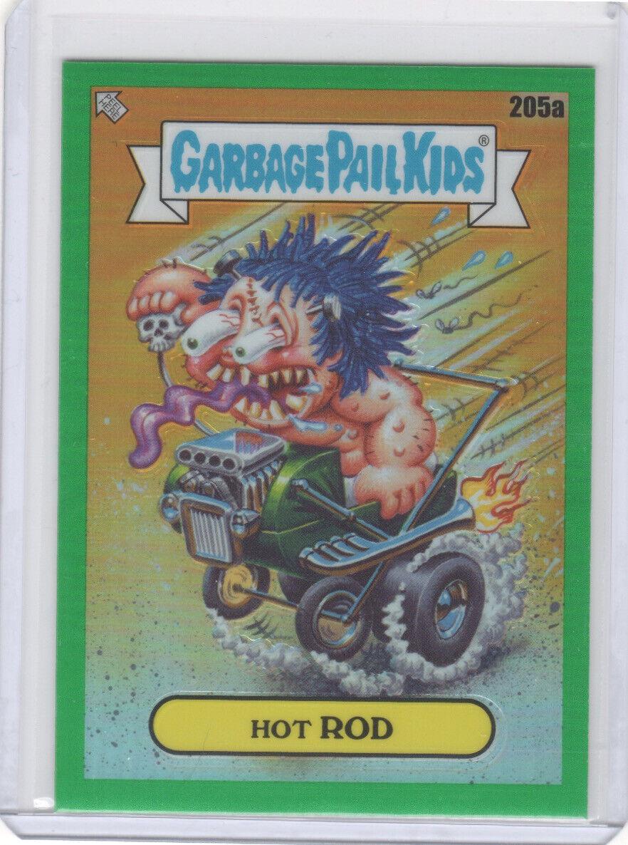 Hot ROD [Green Refractor] #205a Prices | 2022 Garbage Pail Kids Chrome ...