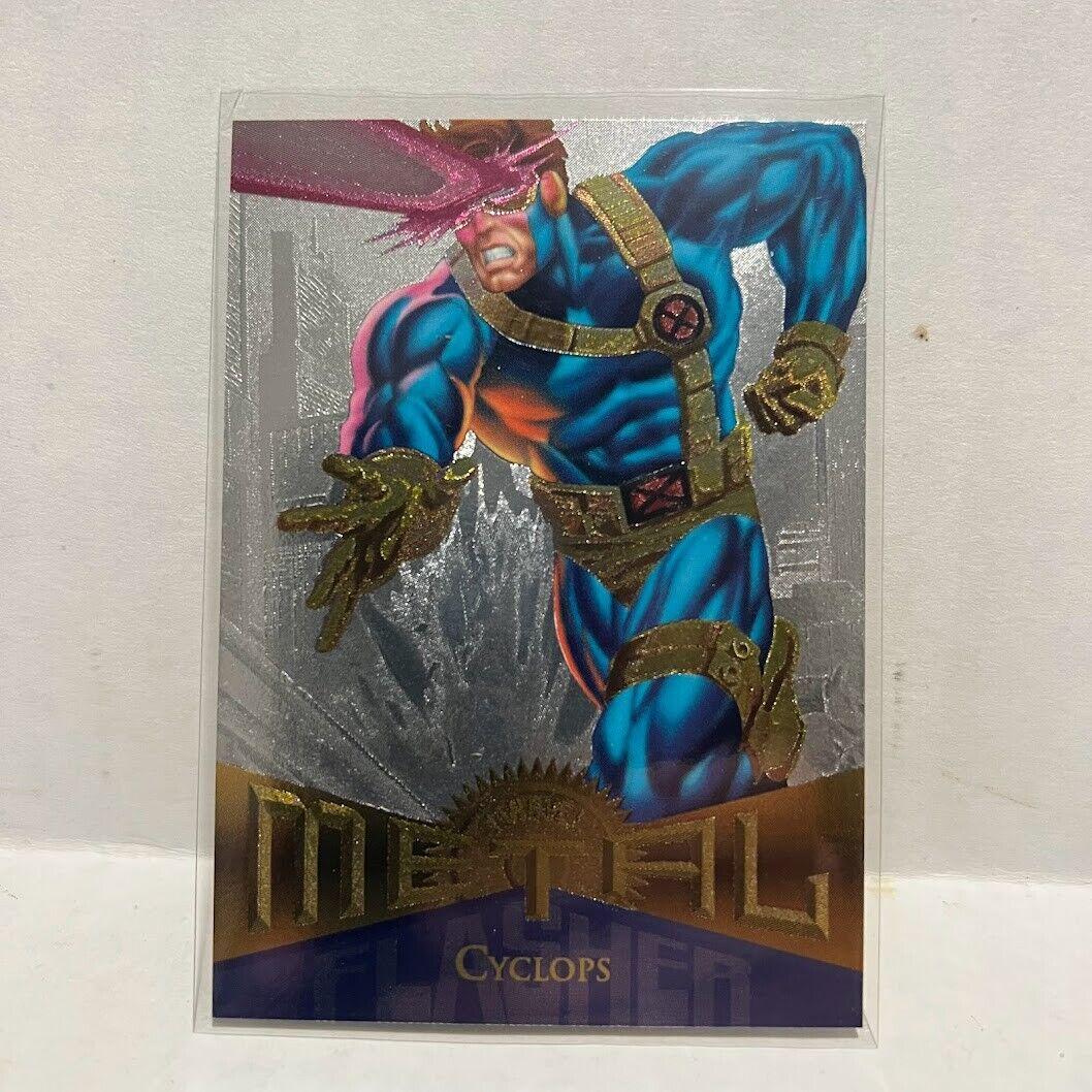 Cyclops [Silver Flasher] #91 Prices | Marvel 1995 Metal | Marvel Cards