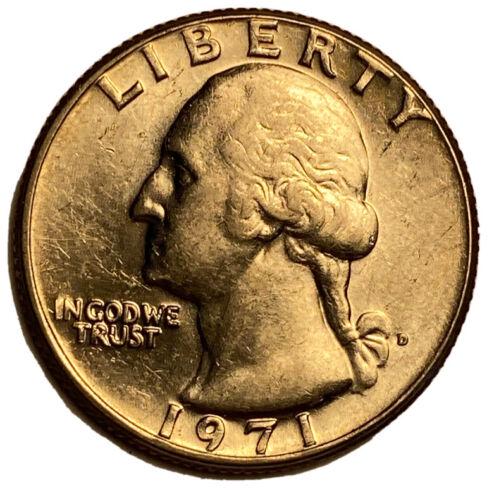 1971 D Washington Quarter Prices | Ungraded, NGC, PCGS Values