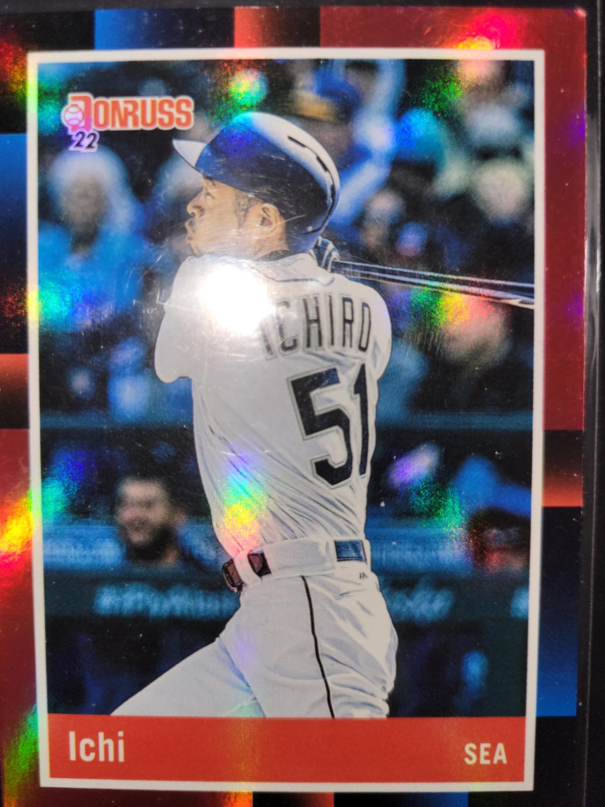 Ichiro Suzuki #(Red Foil) 240 (Ichi) Prices | 2022 Panini Donruss | Baseball Cards