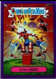 Dyna MIKE [Purple] #250b Prices | 2023 Garbage Pail Kids Chrome ...