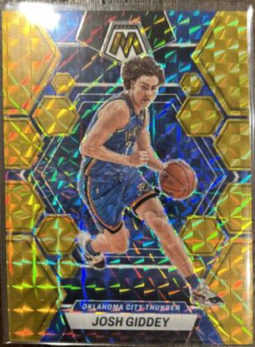 Josh Giddey [Gold] #129 Prices | 2022 Panini Mosaic | Basketball Cards