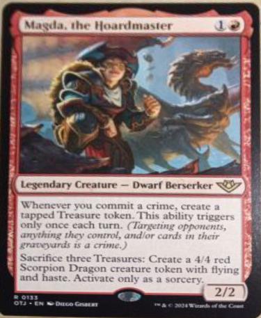 Magda, the Hoardmaster #133 Prices | Magic Outlaws of Thunder Junction ...