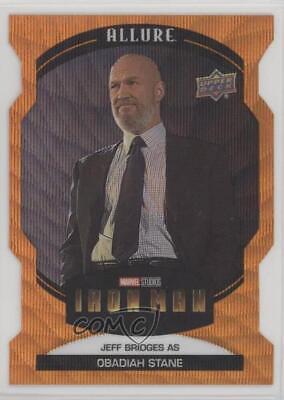 Jeff Bridges as Obadiah Stane [Orange Die Cut] #2 Prices | Marvel 2022 ...