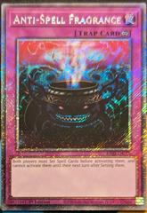 Anti-Spell Fragrance [Platinum Secret Rare] RA02-EN076 Prices | YuGiOh 25th Anniversary Rarity ...
