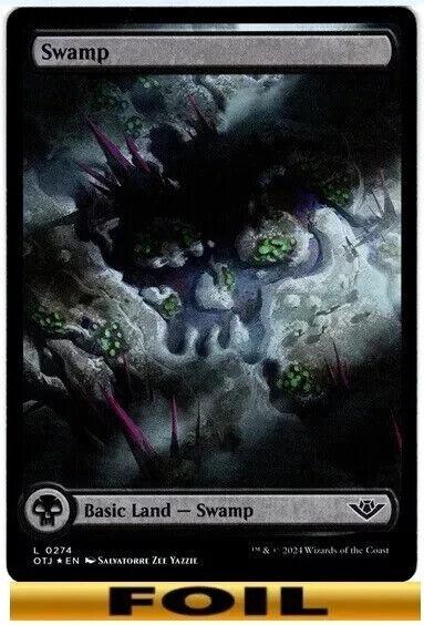 Swamp [Foil] #282 Prices | Magic Outlaws of Thunder Junction | Magic Cards