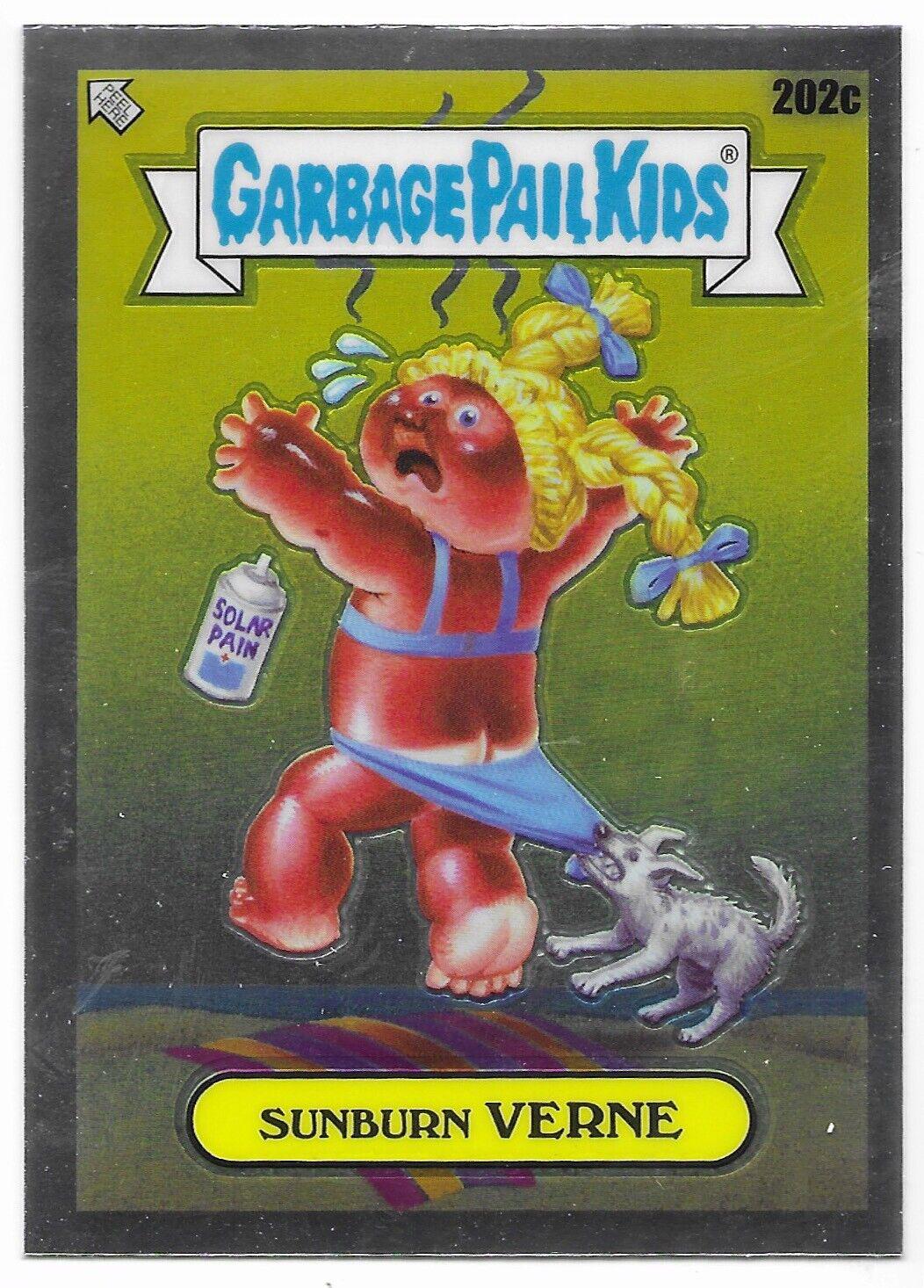 Sunburn VERNE #202c Prices | 2022 Garbage Pail Kids Chrome | GPK Cards