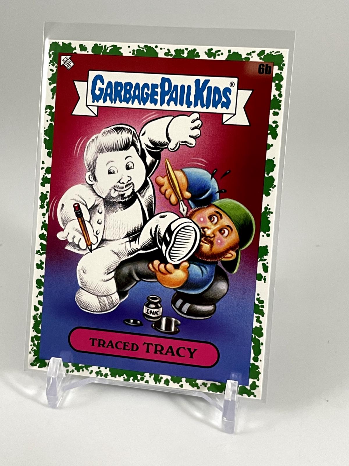 Traced TRACY [Green] #6b Prices | Garbage Pail Kids X View Askew | GPK ...
