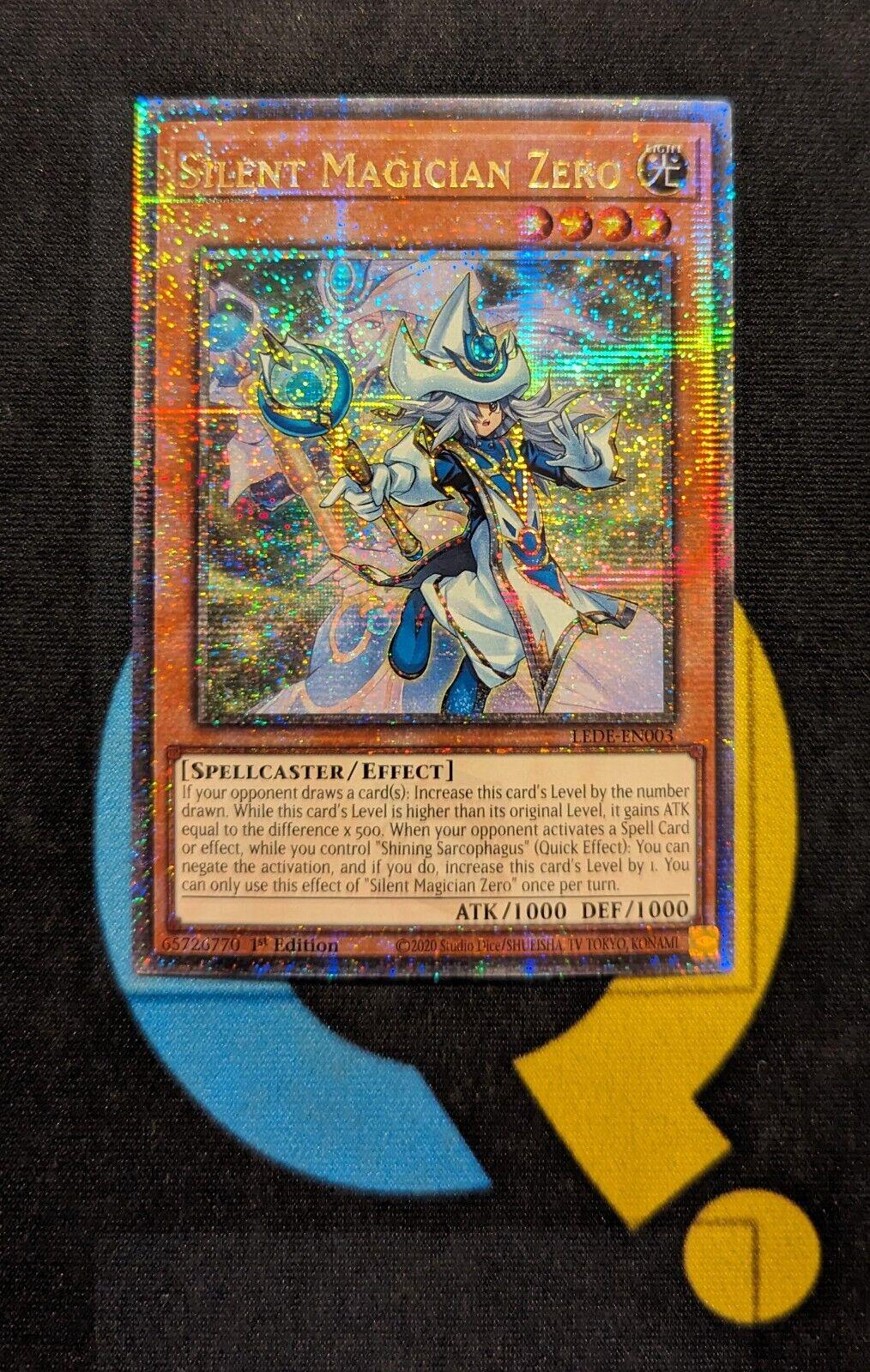 Silent Magician Zero [Quarter Century Secret Rare] LEDE-EN003 Prices | YuGiOh Legacy of ...