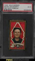 Patsy Dougherty [Red Sock Emblem] Prices | 1911 T205 Gold Border ...
