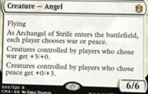 Archangel of Strife #5 Prices | Magic Commander Anthology | Magic Cards