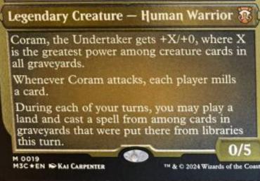 Coram, the Undertaker [Foil] #27 Prijzen | Magic Modern Horizons 3 ...