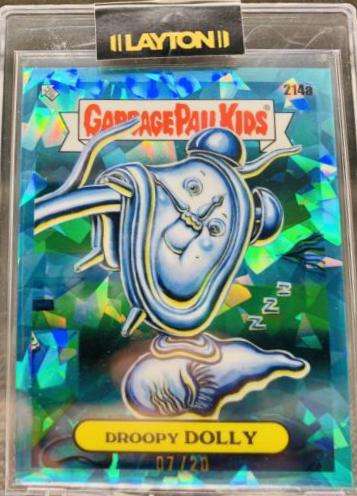 Droopy DOLLY [Aqua] #214a Prices | Garbage Pail Kids 2022 Sapphire ...