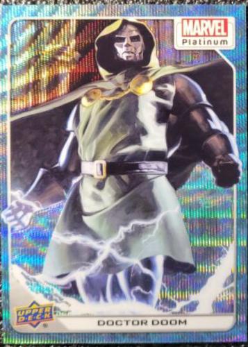 Doctor Doom [Blue Surge] #11 Prices | Marvel 2023 Upper Deck Platinum ...