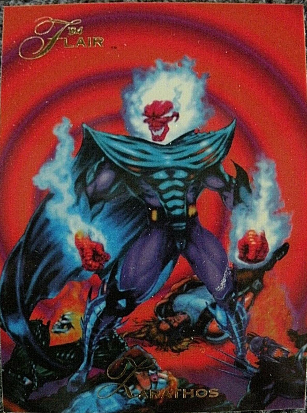 Zarathos #125 Prices | Marvel 1994 Flair | Marvel Cards