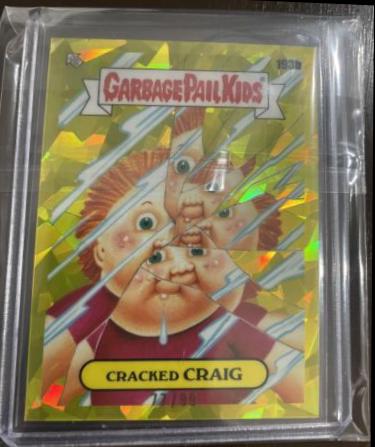 Cracked CRAIG [Yellow] #193b Prices | Garbage Pail Kids 2022 Sapphire ...