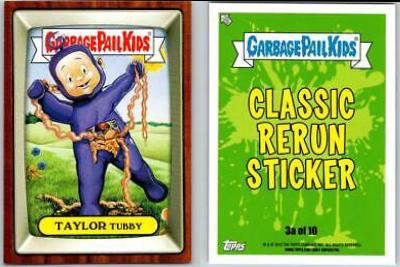 TAYLOR Tubby #3a Prices | Garbage Pail Kids Prime Slime Trashy TV ...