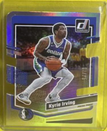 Kyrie Irving [Press Proof Silver Die Cut] #48 Prices | 2023 Panini ...