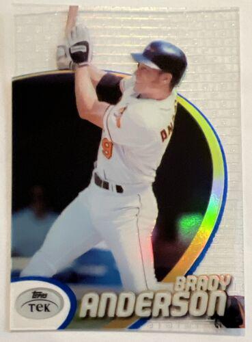 Brady Anderson [Pattern 8] #16 Preise | 1998 Topps Tek | Baseball Karten