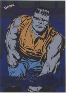 Hulk [Neon Blue] #133 Prices | Marvel 2022 Metal Universe Spider-Man ...