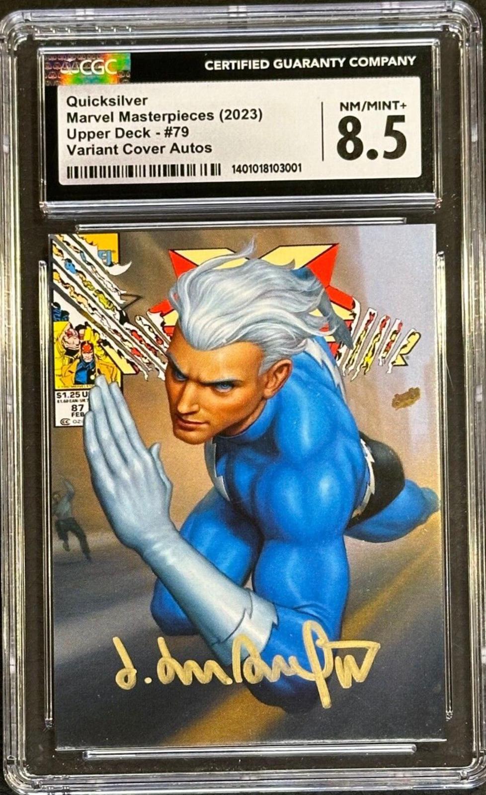 Quicksilver [Variant Cover Auto] #79 Prices | Marvel 2022 Masterpieces ...