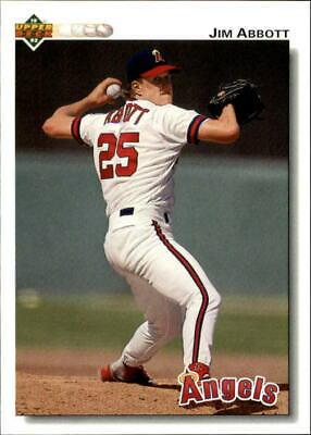 Jim Abbott [Gold Hologram] #325 Prices | 1992 Upper Deck | Baseball Cards