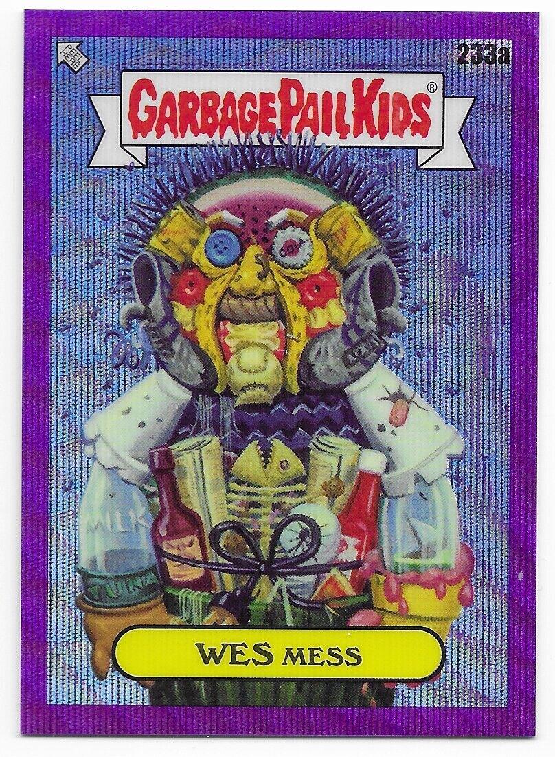 WES Mess [Purple Wave] #233a Prices | 2023 Garbage Pail Kids Chrome ...