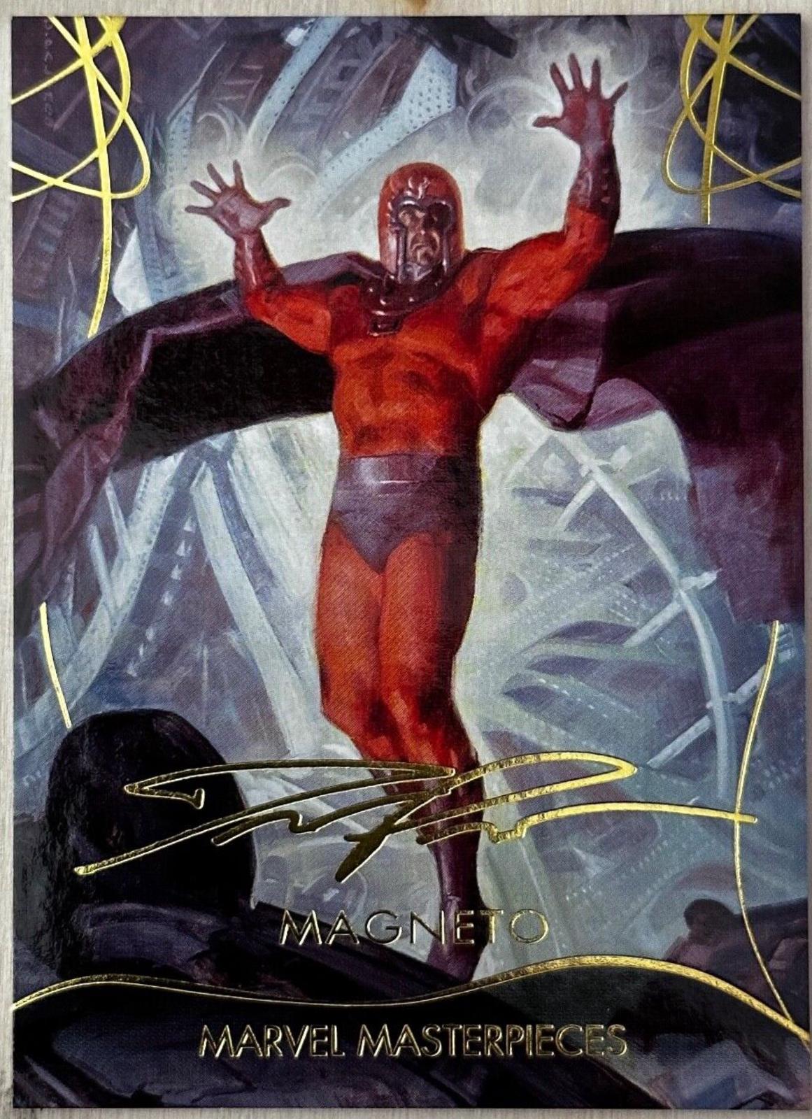 Magneto [Gold Foil] #48 Prices | Marvel 2020 Masterpieces | Marvel Cards