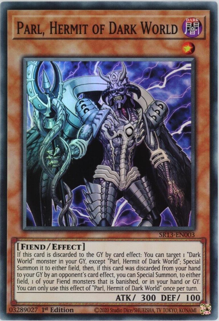 Parl, Hermit of Dark World [1st Edition] SR13-EN003 Prices | YuGiOh ...